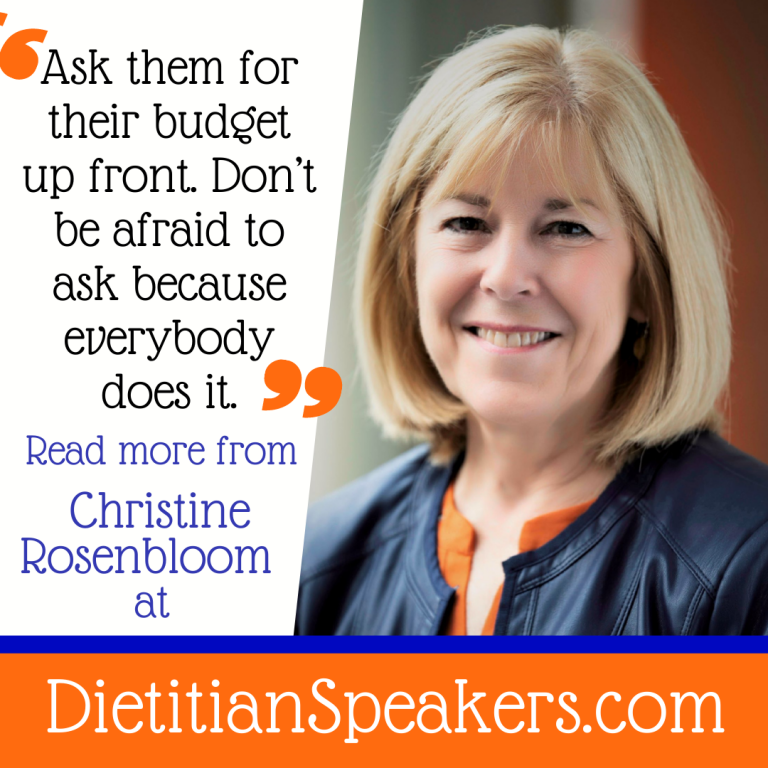Spotlight on Dietitian Speaker Christine Rosenbloom – A Dietitian’s ...